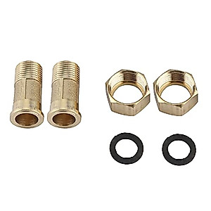 Deosdum Water Flow Meter, Water Meter Copper 1.5M3/H Mechanical Water Meter 15Mm 1/2 Inch Water Flow Gauge Garden Water Flow Meter