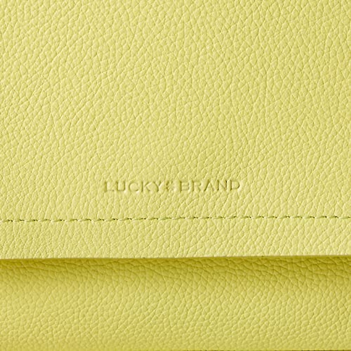 Lucky Brand womens Atri Crossbody, Sunny Lime, One Size US
