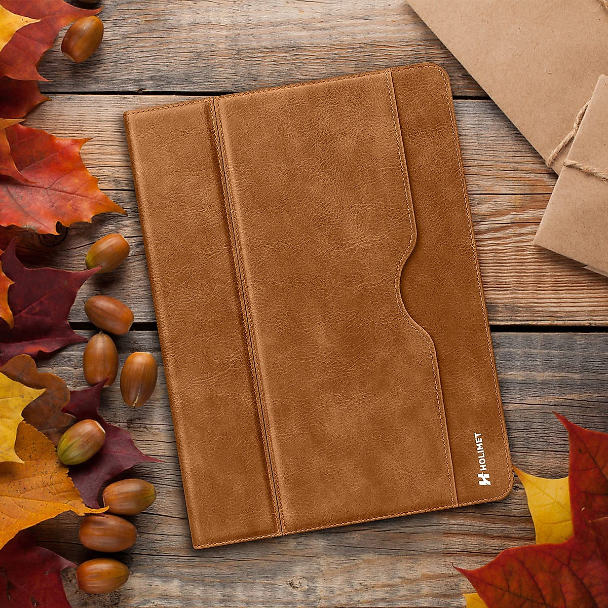 H HOLIMET Case for iPad 9th/8th/7th Generation 2021/2020/2019 10.2 Inch with Pencil Holder Soft TPU Back Smart Cover Auto Wake/Sleep