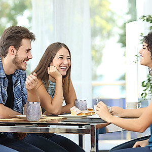 Bling Water Bottle Bling Wine Tumbler Diamond Tumbler Rhinestone for Glitter Wine Glass Tumbler Girls Trip Cups, Straw, Straw Brush and Cup Brush for Wine Coffee Cocktails Champaign (AB Color, 1 Set)