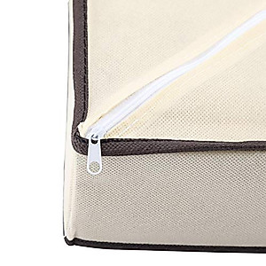 Aramox Storage Box, Portable Foldable Durable Divider Storage Box Case Container for Bra Underwear Sock (7 Grids)