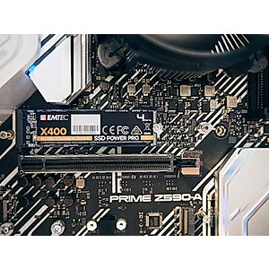 Emtec 500GB X400 Power Pro M.2 2280 PCIe Gen 4.0 x4 Internal Solid State Drive (SSD) ECSSD500GX400