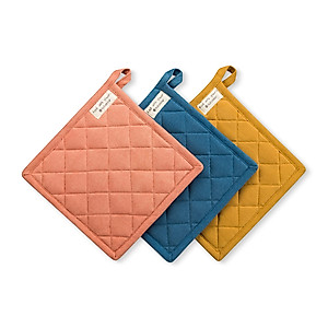 Full Circle Kind Collection Plant-Dyed Organic Cotton, Trivet, Indigo