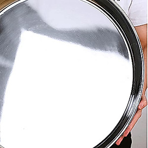 HEIMP Tray Heights Tone Dinnerware, Oven & Dishwasher Dependable, Trays Stainless Steel for Dinner Fruit Salad Plate