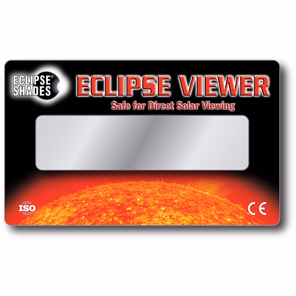 Rainbow Symphony Eclipse Viewers, Replaces Eclipse Glasses, Safe for Direct Sun Viewing, Great for Kids, CE & ISO Certified, Made in USA, 5 Pack with Wearable Lanyard