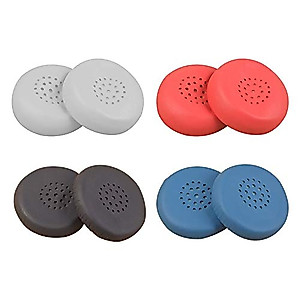 Ear Pads, 1Pair Foam Ear Pads Leather Earpad for Sony WH-CH400 Headphone - (Color: Sky Blue)