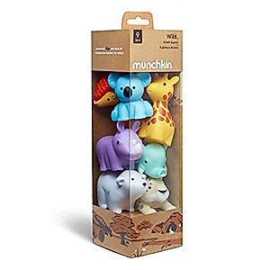 Munchkin® Wild™ Animal Baby and Toddler Bath Toy Squirts, 8 Pack