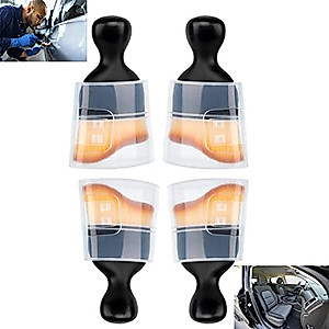 Vingtank 4 Pack Car Interior Cleaning Soft Brushes， Car Interior Beauty Brush，Car Interior Dusting Brush，Suitable for Cleaning Car Interior or Exterior，Air Conditioning Vents， Leather，Computers