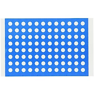 JG Finneran BST-9790 PTFE 96-Well Pattern Sealing Film, Blue, 2mil Thickness (Case of 100)