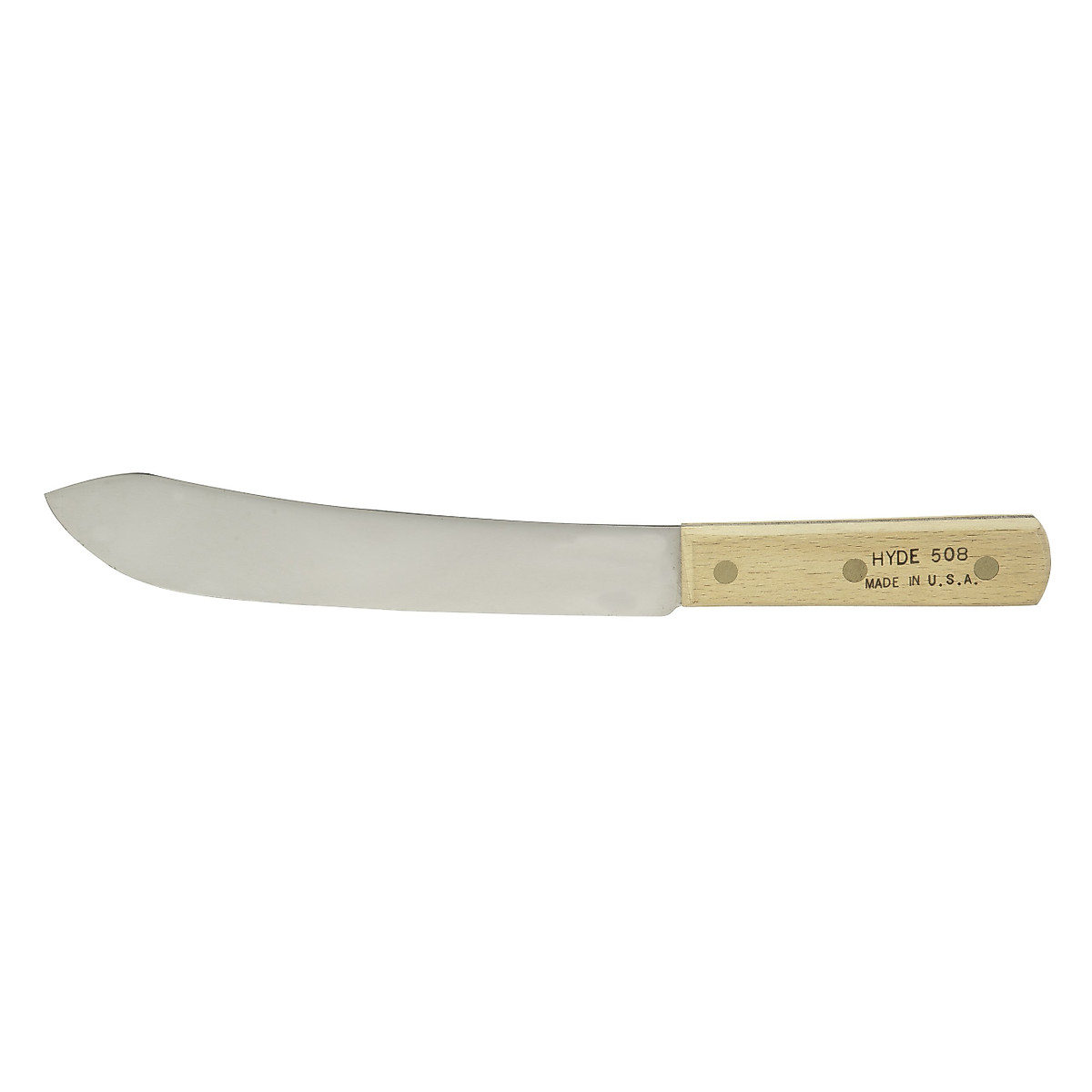 Hyde Tools 68060 8-Inch Flat Ground Butcher 508 Knife