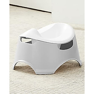 Skip Hop Potty Training, Easy Comfort Potty, Grey/White (Discontinued by Manufacturer)