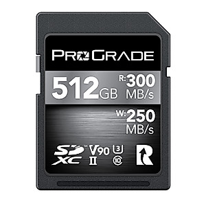 ProGrade Digital SDXC UHS-II V90 300R Memory Card (512GB)