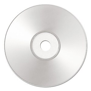 VER94892 Verbatim 94892 CD-R Discs, Printable, 700MB/80min, 52x, Spindle, Silver, 50/Pack