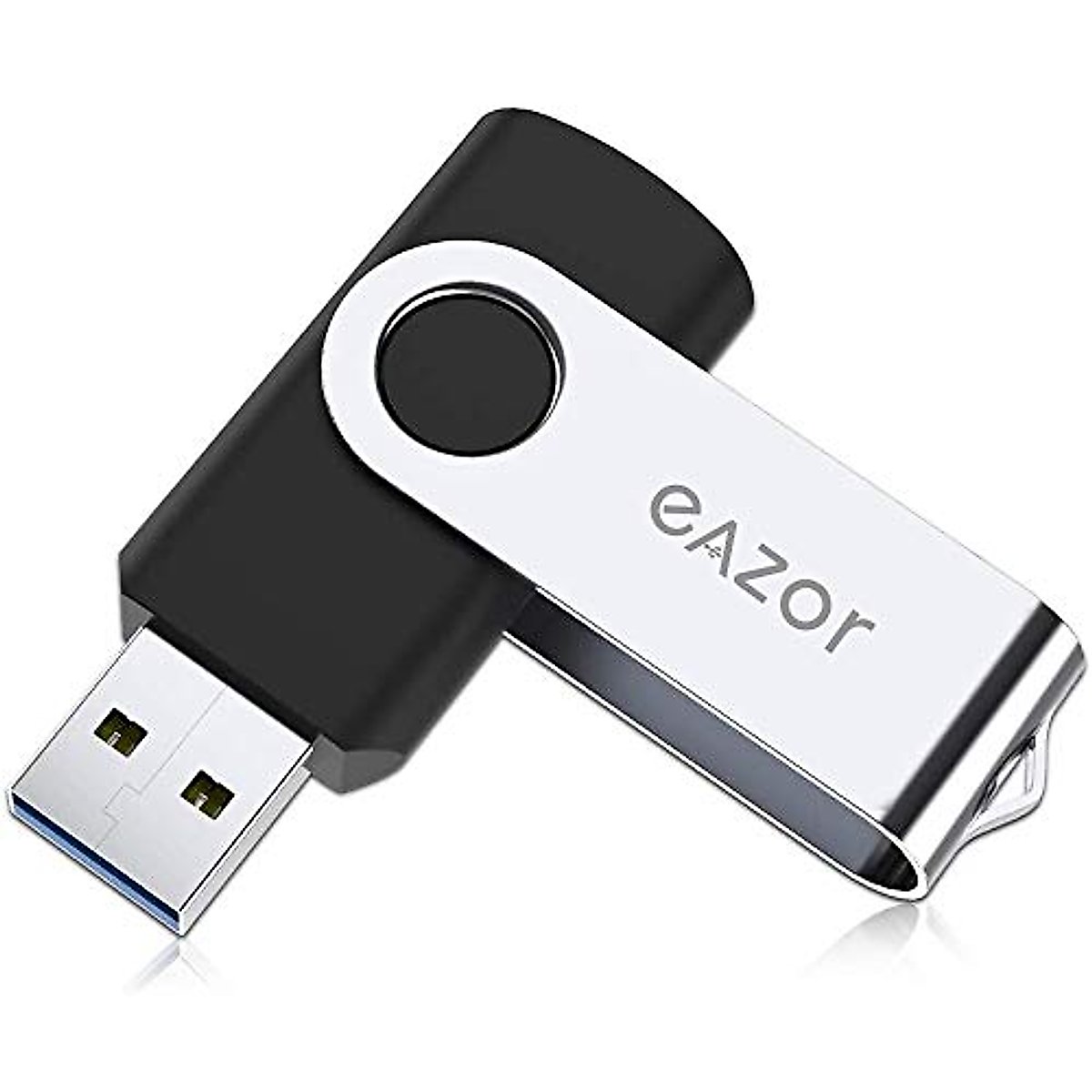 EAZOR USB Flash Drive 64GB - USB 2.0 Interface Digital, Thumb Drive with Swivel Design, Compatible with Computer/Laptop/External Memory Storage, Stick Jump Drive for Photo/Video Backup (64GB-2.0)