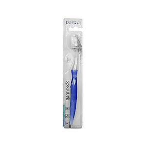 Paro Medic Soft Toothbrush, Conical and Soft Filament with Silky-Fine, Ultra Flexible End, Soft Konex The Gently Way to Clean The Gum (1 Pack)