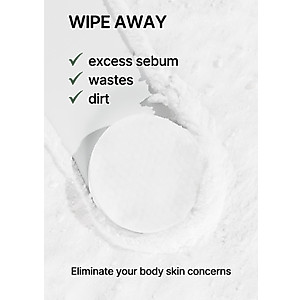 celimax Ji.Woo.Gae ONE STEP Body Brightening Pad | Exfoliating Pad for Body, For Armpit Under Arm, Knee & Elbow, with Green Tea & White Truffle,110ml (60 pads)