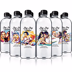 Bay Bay Water - Purified Distilled Water for Babies - 16.9 oz. - Use for Everyday Drinking, Infant Formula, Milk, and Baby Cereal - BPA Free - No Fluoride, Phosphate - Prevent Mineral Overload (16.9 Fl Oz (Pack of 12))