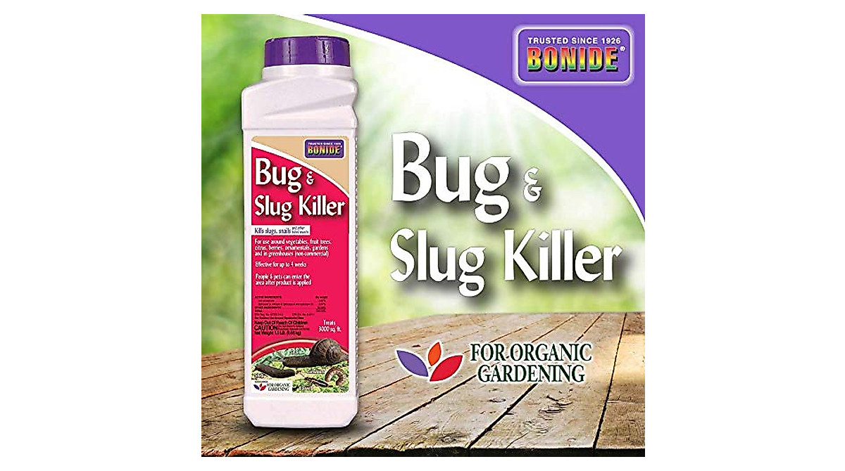 Bonide Garden Naturals Bug & Slug Killer - Organic & Pet Safe