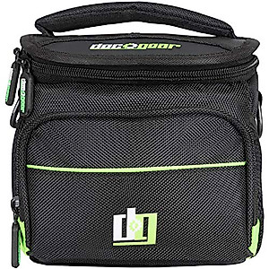 Vivitar ID975 Full HD 1080p Polaroid Dual Shot Video Camera - Red - 4GB Accessory Bundle with Deco Gear DSLR and Mirrorless Camera Bag (Small)