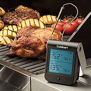 Cuisinart CBT-100 Bluetooth Easy Connect Meat Thermometer, Black