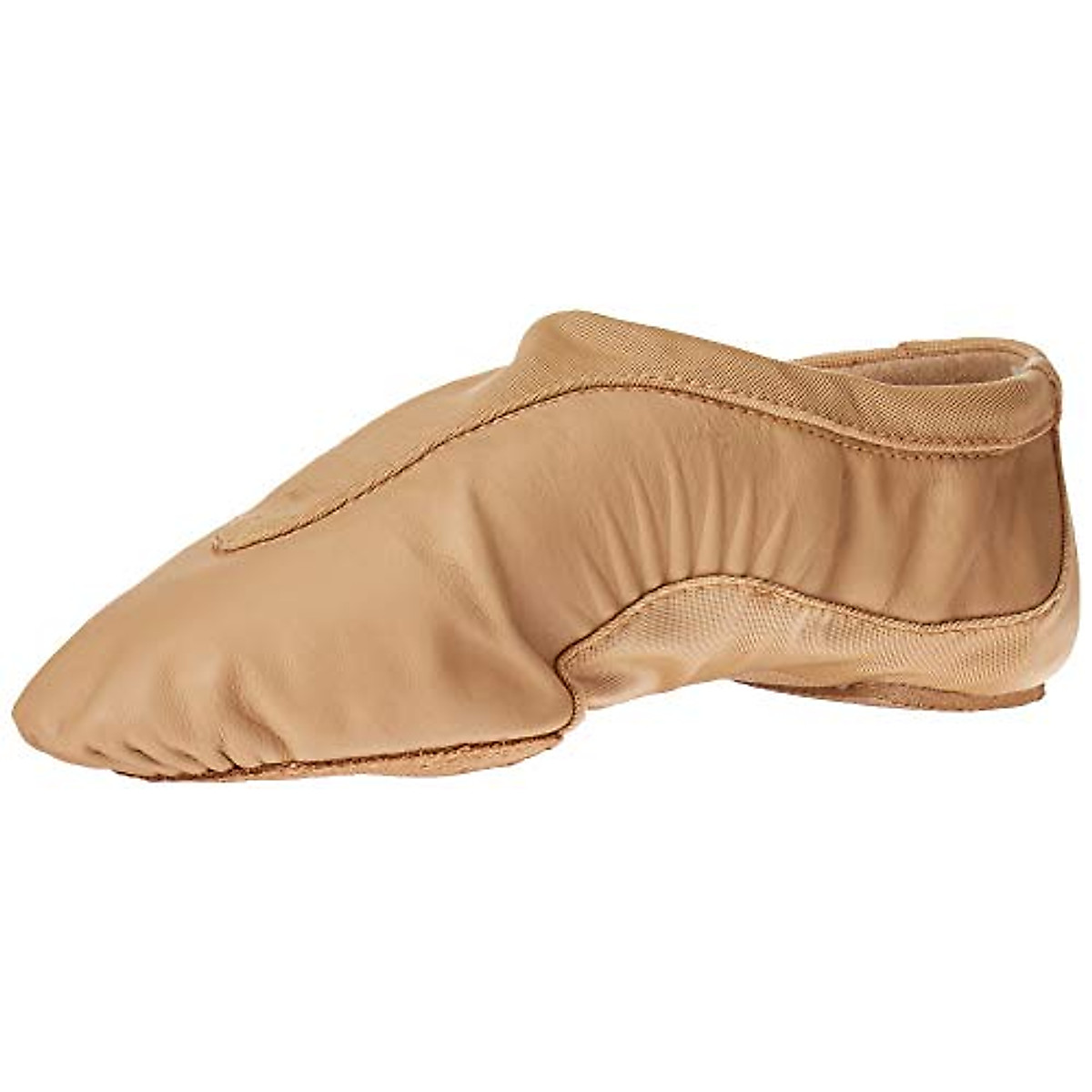 Bloch Girl's Pulse Jazz Shoe Dance, tan, 13 Medium US Little Kid