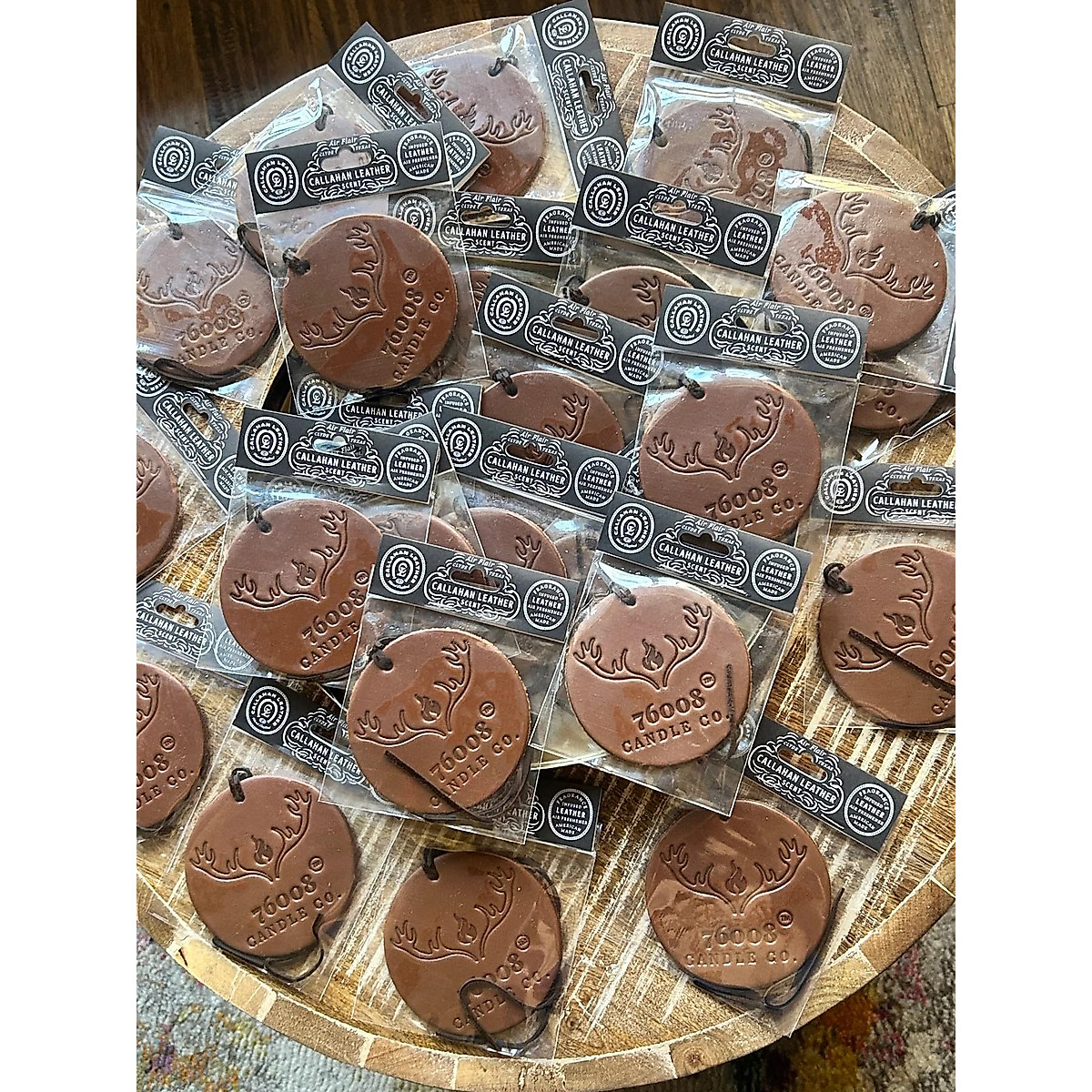 Leather Scented Car Air Freshner | Fathers Day Gifts for Dad from Daughter Son | Odor Eliminator | Automotive Accessories |Car perfume for Men | Father’s Day Gifts | Scented Candles for Men |