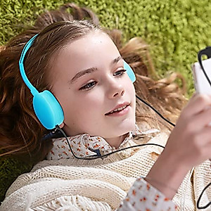 Flutesan 30 Pack Wired Headphones, Adjustable On Ear Headphones, Kids Headphones with Stereo, Children Headphones Earbuds for Kids, Boys, Girls, Schools, Laptop, Travel, Plane, Tablet (Mixed Colors)