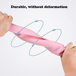 Silicone Pet Feeding Mat, Waterproof Dog Cat Bowl Mat, Raised Edges to Prevent Spills, Easy Clean Nonslip Dogs and Cats Placemat Tray to Stop Food and Water Bowl Messes on Floor (Pink)