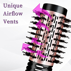 Hair Dryer Brush Blow Dryer Brush Styling Tools & Appliances Hot Air Spin Brush for All Wet Women Hair Hair Dryer & Volumizer, Straightener and Salon Styler Combo