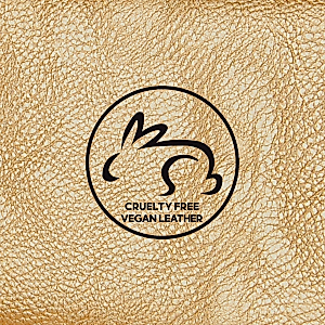 Humble Chic NY Gold Crossbody Purse - Small Gold Wristlet Purse, Crossbody Clutch Wallet for Women, Vegan Leather Clutch Wristlets for Women, Dressy Evening Handbags, Small Vegan Leather Bag