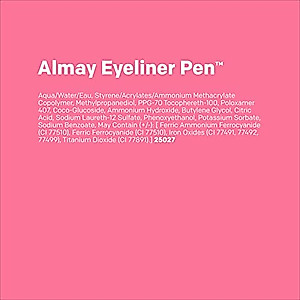 Almay Eyeliner Pen, Black, 1 count
