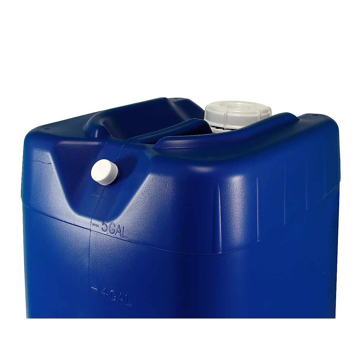 5 Gallon Samson Stackers, Blue, 8 Pack (40 Gallons), Emergency Water Storage Kit - New! - Boxed! Includes 1 Spigot and Cap Wrench