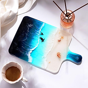 LET'S RESIN Silicone Resin Tray Molds, Epoxy Resin Molds for Rectangle Cutting Board, Large Silicone Molds for Resin Serving Tray, Resin Casting, Resin Art…