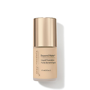 jane iredale Beyond Matte 3-in-1 Liquid Foundation, Long-wear, Buildable Coverage, Vegan, Clean, Cruelty Free, Semi Matte Finish, M6