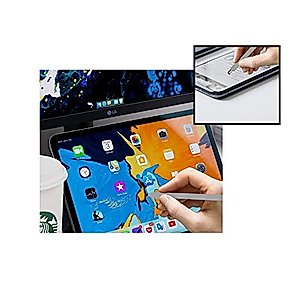 Tek Styz Pro Stylus Capacitive Pen Upgraded Works for Plantronics BackBeat FIT 3100 with Custom High Precision Touch Full Size 3 Pack! (Silver)