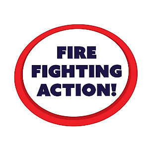 Disney Junior Fire Rescue Mickey Mouse Articulated 6-inch Figure and Accessories, Officially Licensed Kids Toys for Ages 3 Up by Just Play