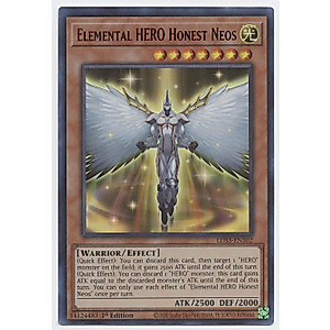 Elemental Hero Honest Neos (Red) - LDS3-EN102 - Ultra Rare - 1st Edition
