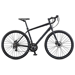Schwinn Sporterra Adventure Adult Gravel Bike for Men and Women, 14-Speeds, 700c Wheels, Lightweight Aluminum Frame, Black