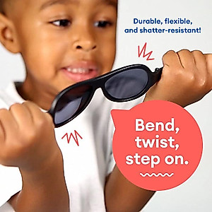 Babiators Original Navigator Black Ops Kid's Sunglasses, UV Protection, Ages 0-2