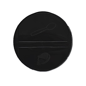 Pinch Perfect Large 32 oz BPA Free Plastic Spice Clear Containers - Set of 2 - Dual Flap lid Pour and Sifter Shaker lid - Refilable for Storing and Dispensing Spices Herbs and Rubs