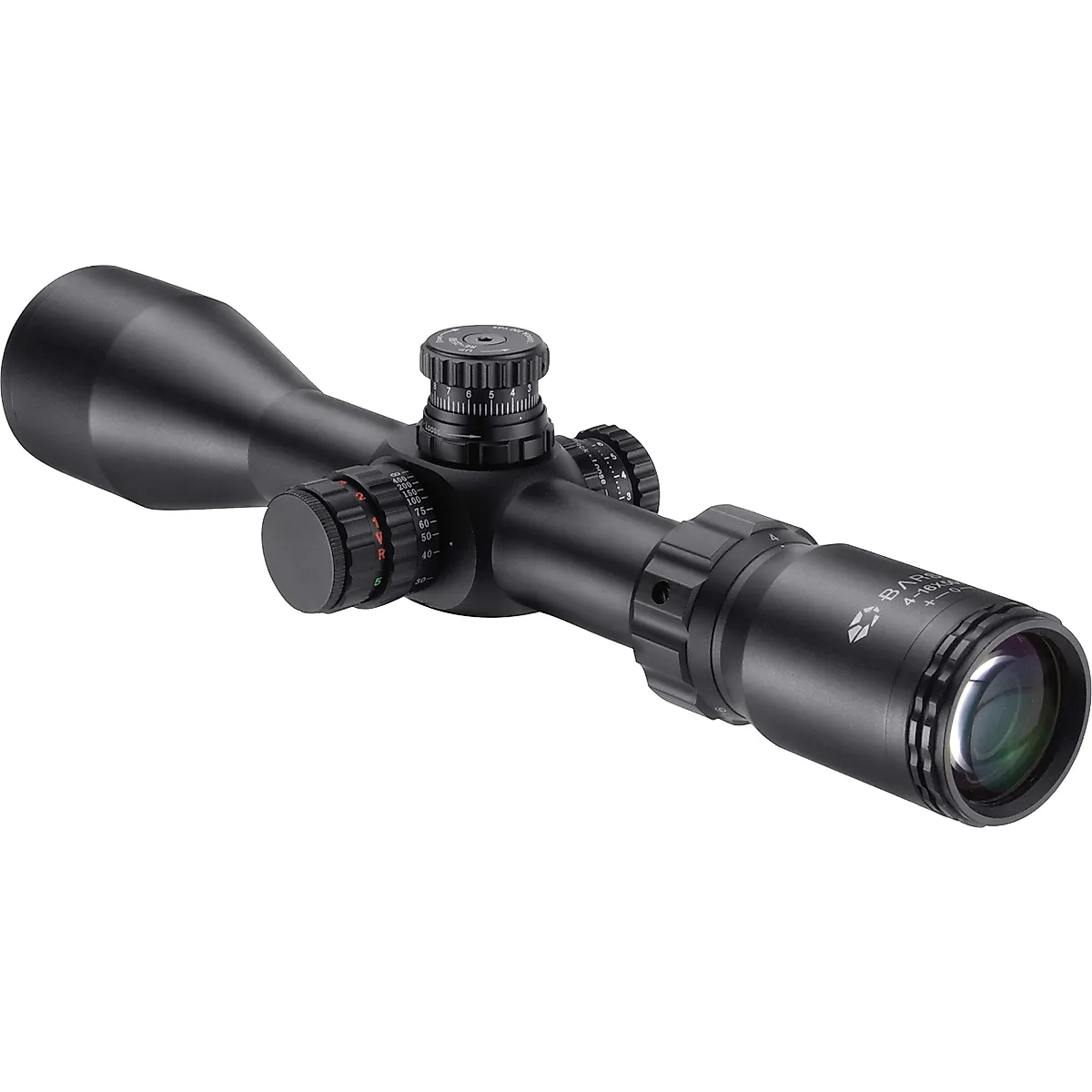 Barska AC13348 4-16x50 First Focal Plane MOA Series Rifle Scope Illuminated Trace MOA Reticle, Black, One Size
