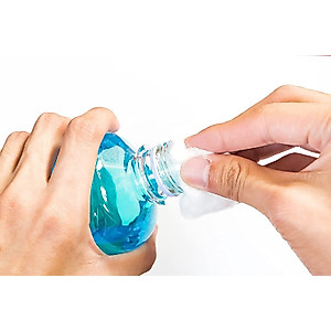 DecorRack 100 Cotton Balls, 100% Pure Cotton for Nail Polish and Make-Up Removal, Applying Oil Lotion or Powder, Perfect for Multi-Purpose Use, Soft and Absorbent (100 Count)