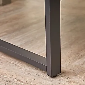 Christopher Knight Home Navan Outdoor 4-Seater Aluminum Chat Set, Silver / Dark Grey Cushions