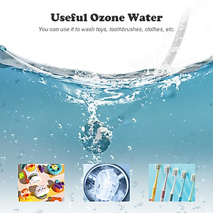 YOWOMTA Ozone Machine Generator for Water and Air,600mg/h Multipurpose Ozone Machine Odor Removal Cleaner for Home,Kitchen,Fruits,Vegetables