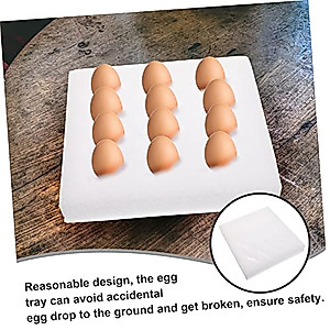 LIGHTAOTAO Rutin Egg Protection chicken egg trays foam egg trays foam egg holder egg foam trays shipping foam egg trays for shipping egg container household egg holder pearl cotton