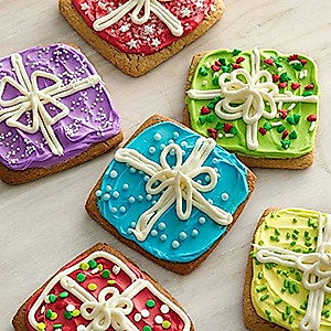 Vokop Square Cookie Cutter Set-5 Pack Stainless Steel Square Biscuit Molds Fondant Cake Cookie Cutter Set Pastry Mold-2",2.5", 3", 3.5",4"