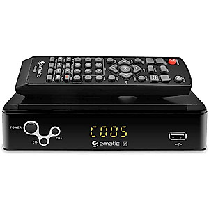 Digital Converter, Ematic Digital TV Converter Box with Recording, Playback, & Parental Controls