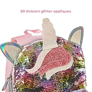 CLUB LIBBY LU Unicorn Flip Sequin Backpack for Girls
