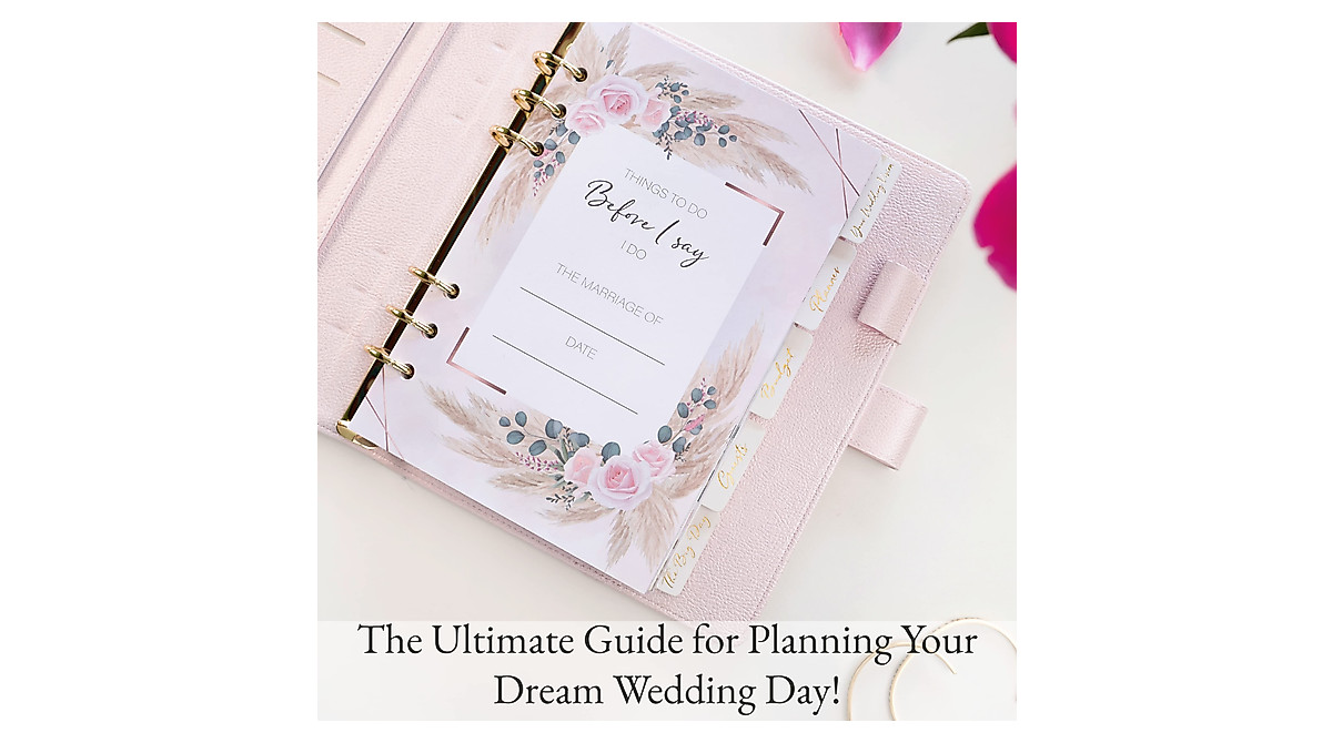 Wedding Planner Book for Brides - Stress-Free Planning