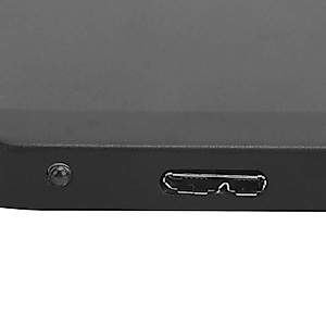 2.5Inch USB3.0 Portable Mobile Hard Drive, 320GB Universal External Hard Drive for Computer Monitors and Laptop, Black(320G)